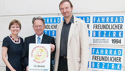 Hietzing ist der Radbezirk Nr.1 in Wien - 1130 Wien Hietzing